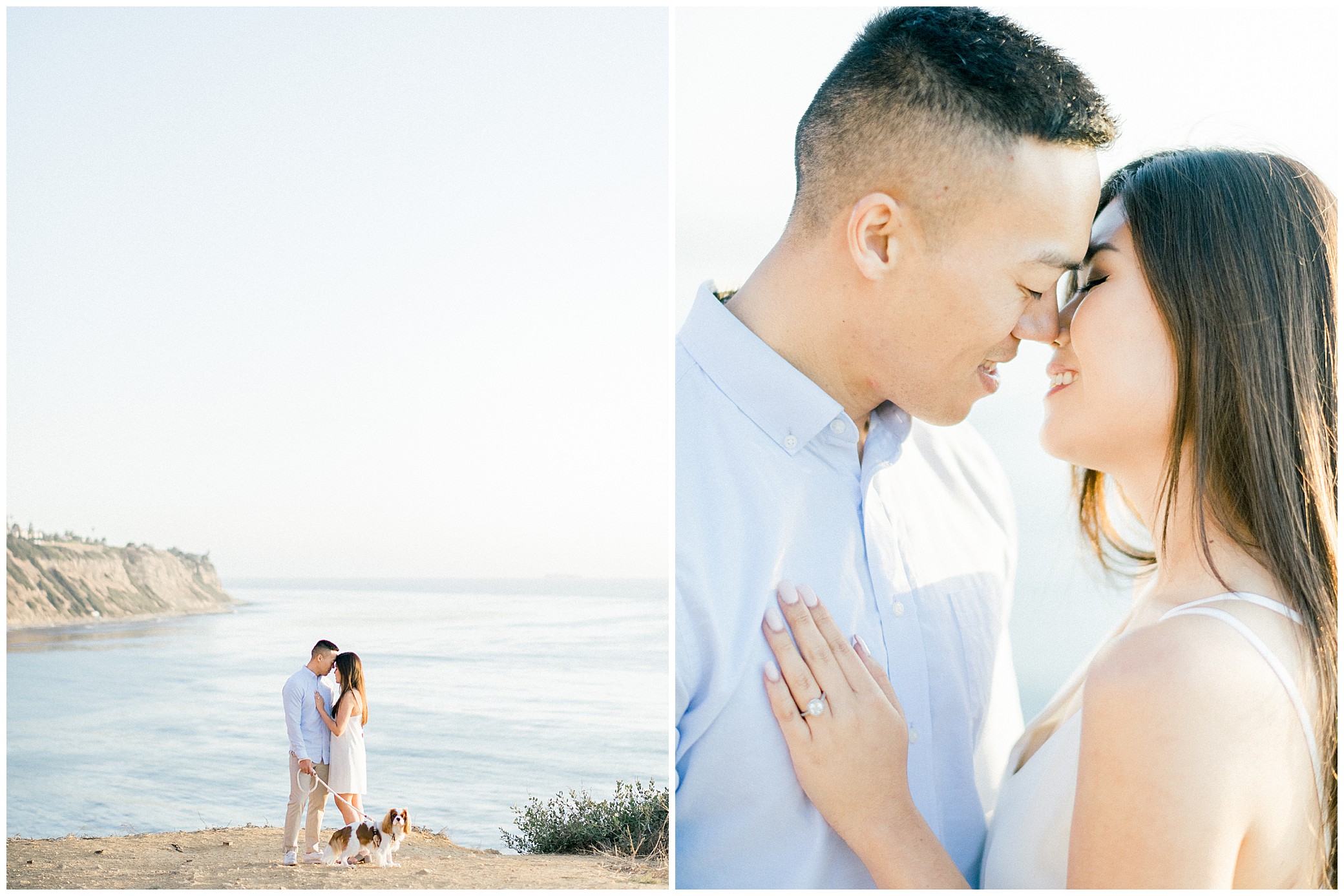 Beach Engagement Session | Amanda & Bae | Ether & Smith